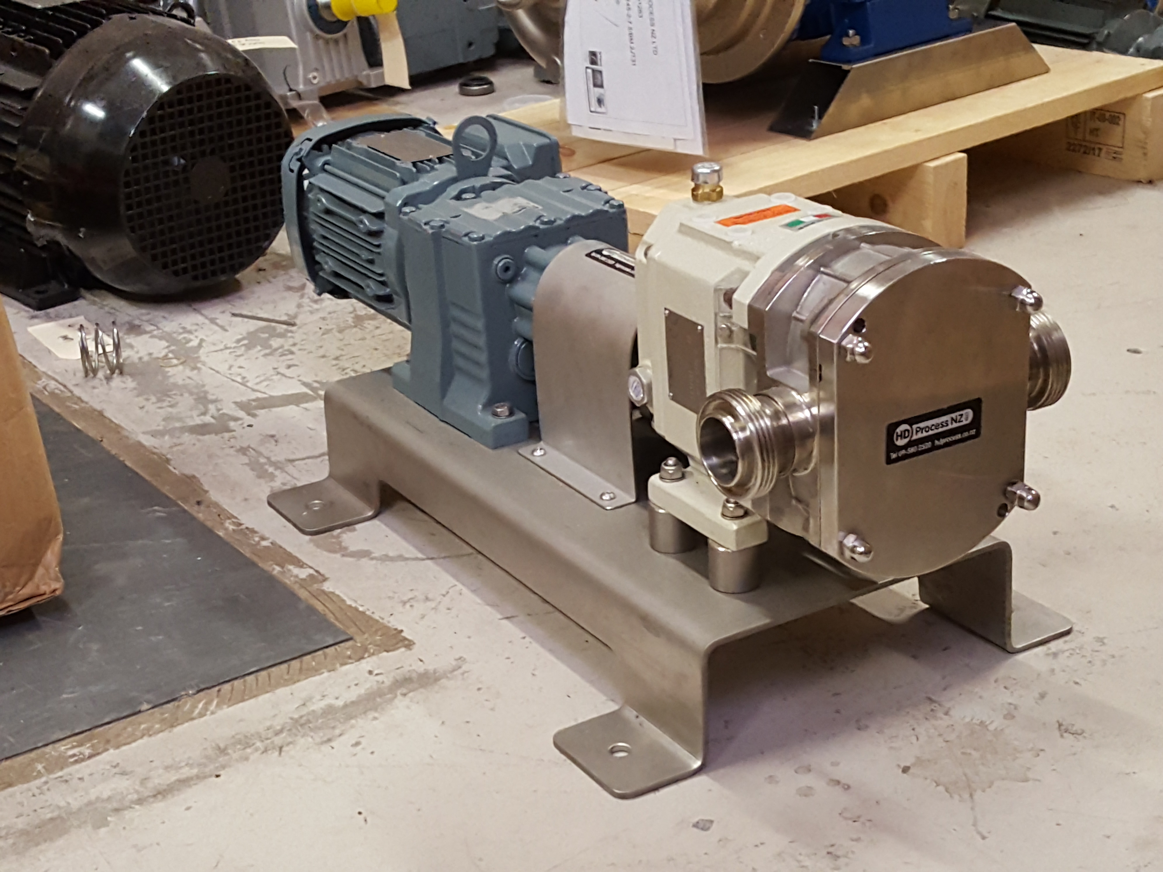 Lobe Pumps - HD Process NZ Ltd.