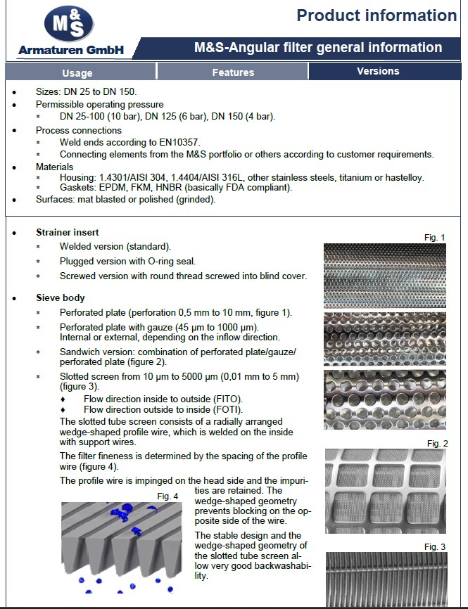 Filter-Inserts for Right Angle Filters - HD Process NZ Ltd.