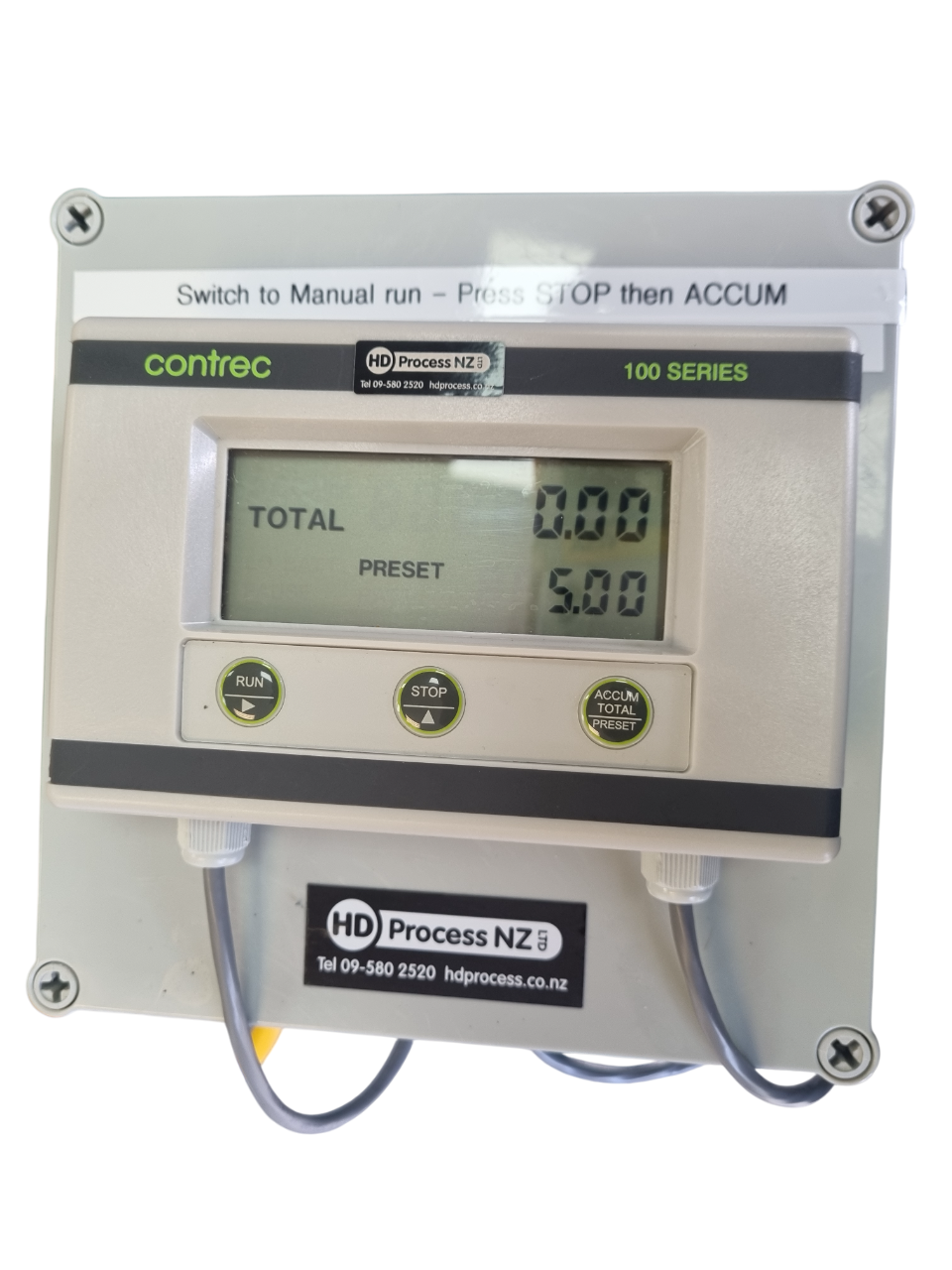 Batch Controller - standalone programmable - HD Process NZ Ltd.