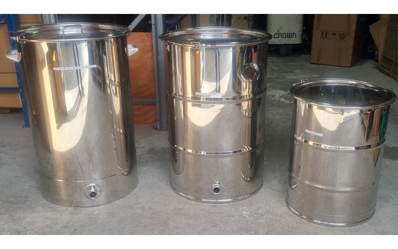 Stainless Steel Drums for Food Storage - HD Process NZ Ltd.