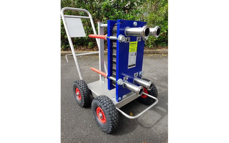 Heat Exchanger trolleys - HD Process NZ Ltd.